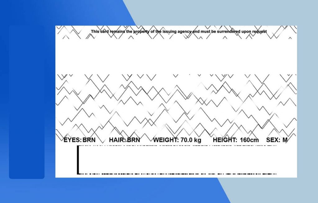 British Columbia Drivers License PSD Template – Download Photoshop File