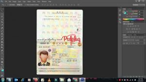 Japan Passport PSD Template – Download Photoshop File