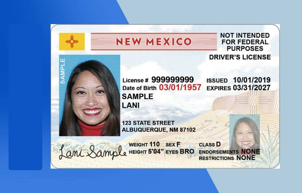 New Mexico Drivers License PSD Template (New Edition) – Download ...