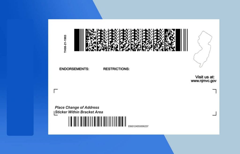 New Jersey Drivers License PSD Template – Download Photoshop File