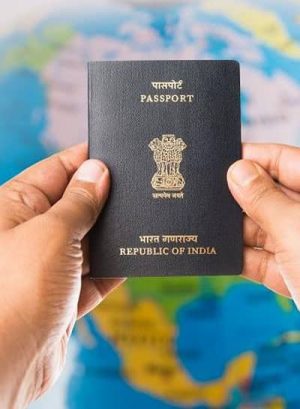 India Passport PSD Template – Download Photoshop File