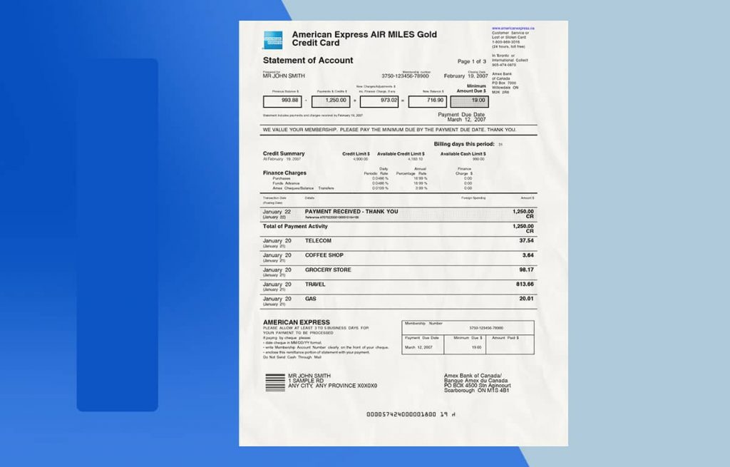 Scotland RBS Bank Statement Template – Download MS Word File