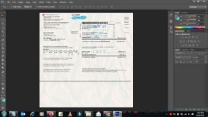 France Utility Bill PSD Template (EDF) – Proof of address