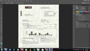 NAB Bank Statement PDF Template – Download