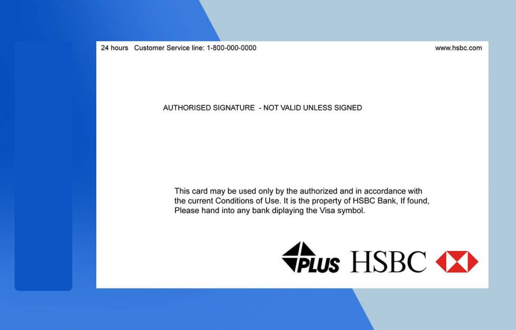HSBC Bank Credit Card PSD Template – Download Photoshop File