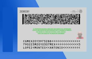 Mexican Consular ID Card PSD Template – Download Photoshop File