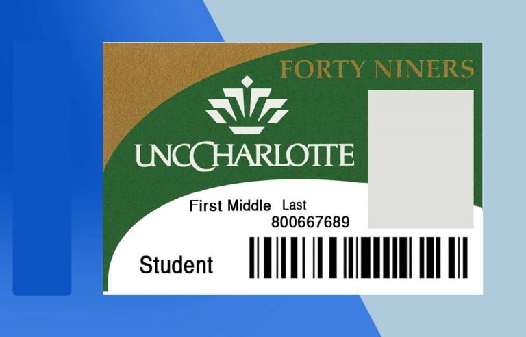 University of North Carolina ID PSD Template – Download Photoshop File