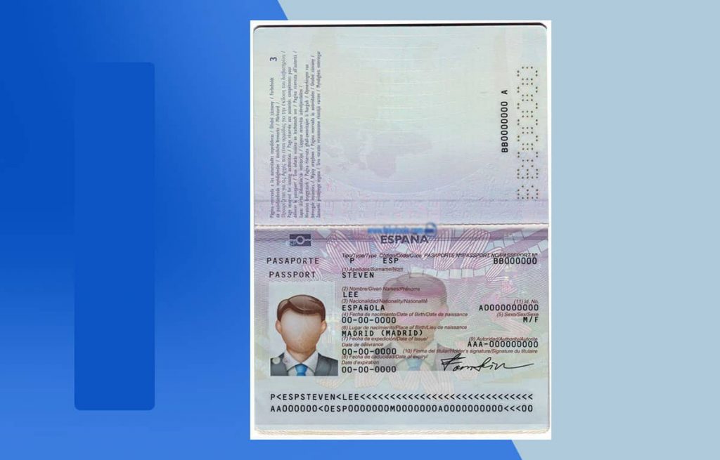 Passport Template - Fully Editable PSD Templates