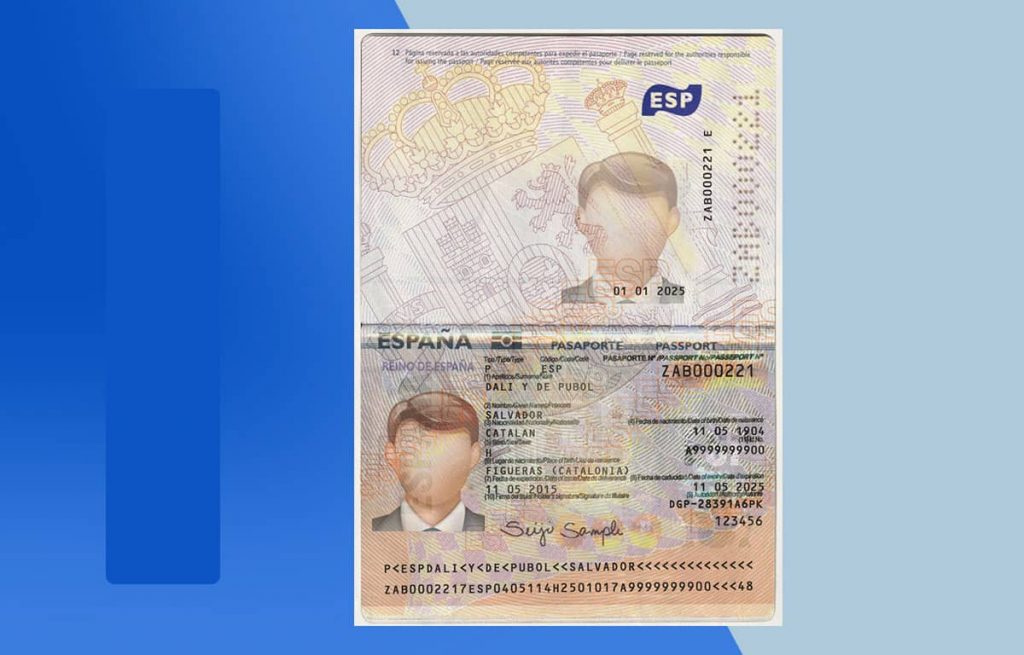 Passport Template - Fully Editable PSD Templates