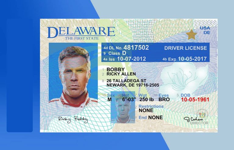 California Drivers License PSD Template (V3) – Download Photoshop File