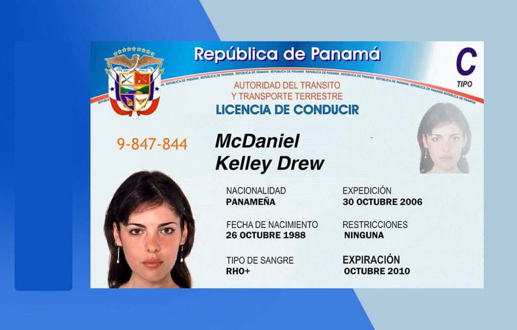 Driver's License Template - Fully Editable PSD Templates