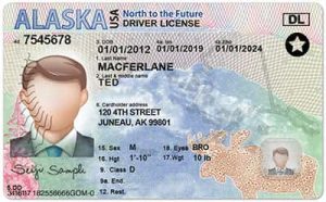 Alaska Drivers License PSD Template (New Edition) – Download Photoshop File