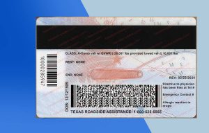 Texas Drivers License PSD Template (New Edition) – Download Photoshop File